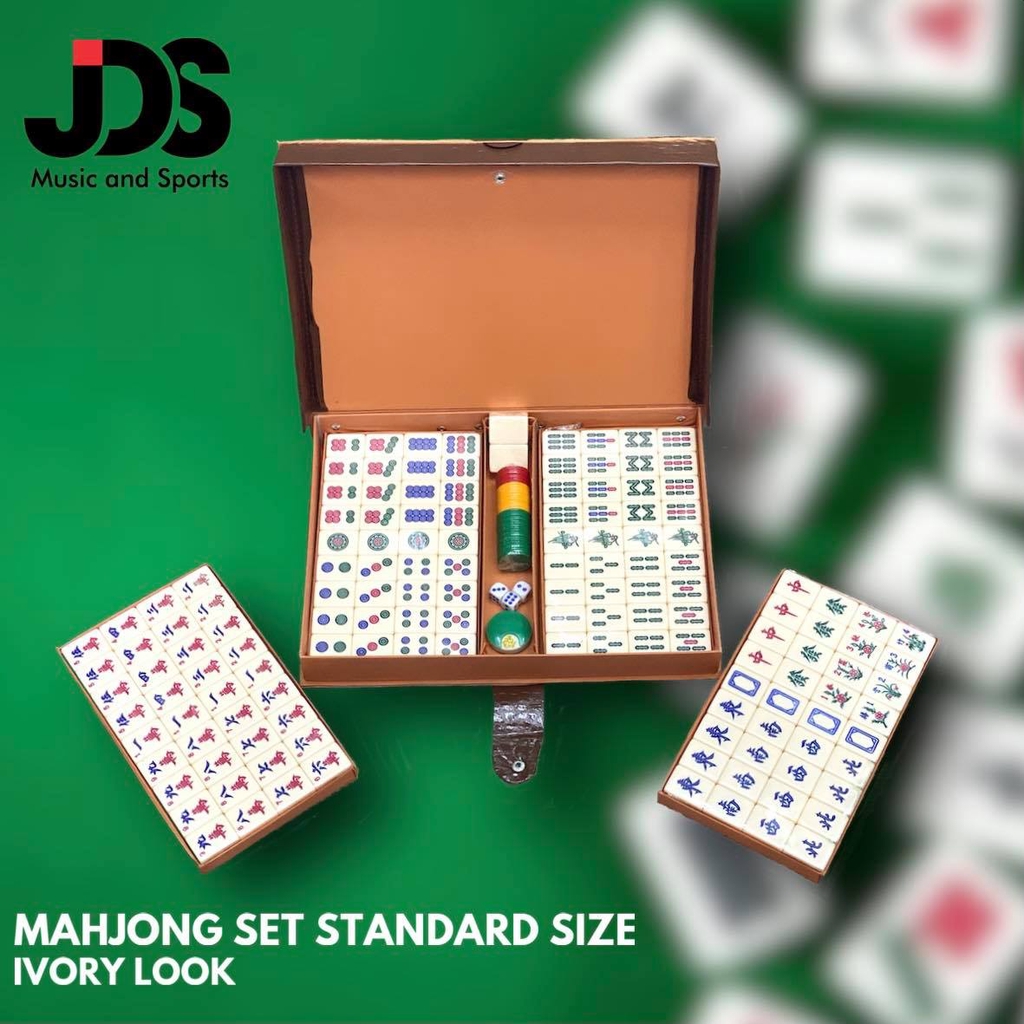 Mahjong Set Standard Set Ivory Look | Shopee Philippines