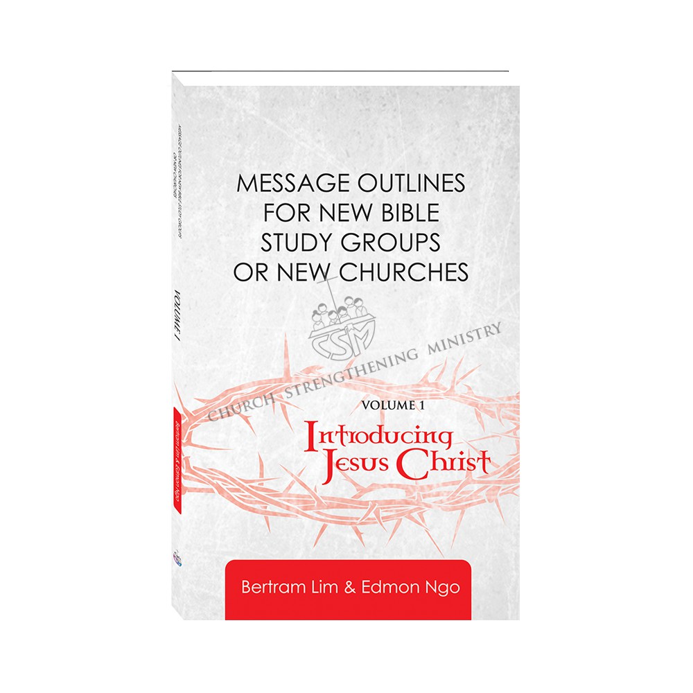 Message Outlines Volume 1: Introducing Jesus Christ (Eng) | Shopee ...