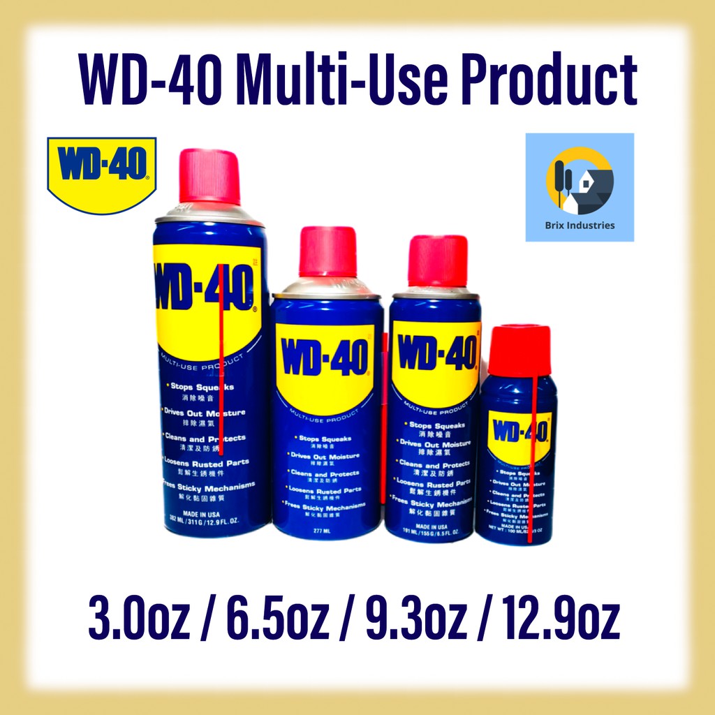 WD-40 Multi-Use Penetrating Oil and Rust Remover | Shopee Philippines