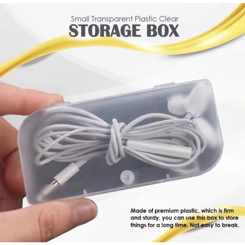 Portable Clear Plastic Handy Storage Box / Mini storage or organizers ...