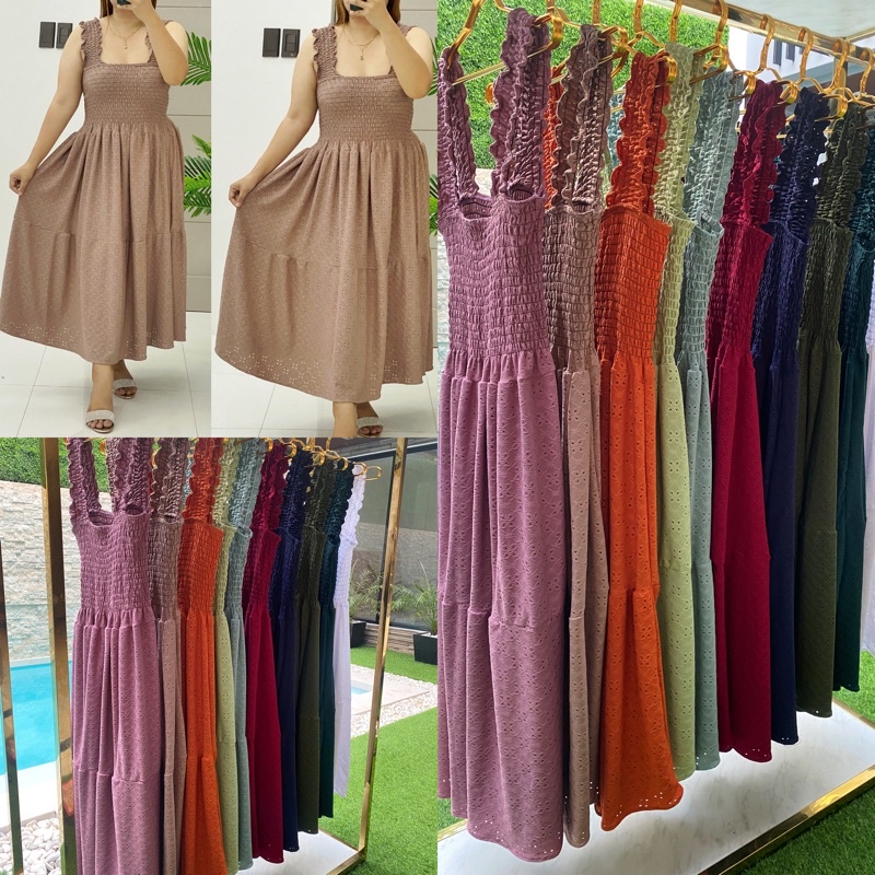 Sue Maxi Dress By Plus Size Collection Ph Shopee Philippines