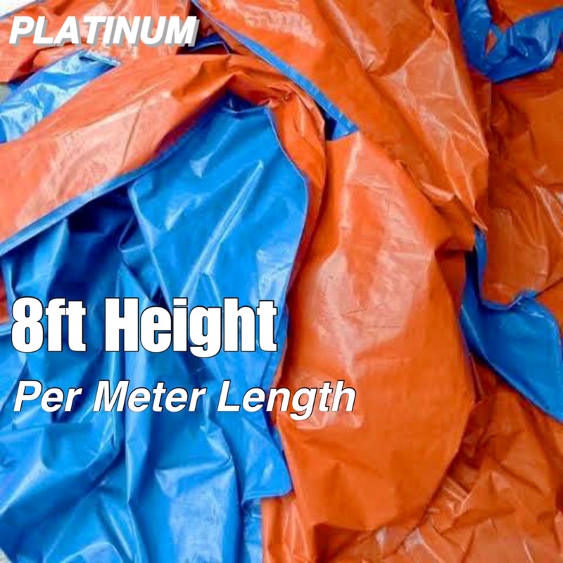 Per Meter | TOLDA Sackolyn 8ft x Meter Blue/Orange Sack | Sold per ...