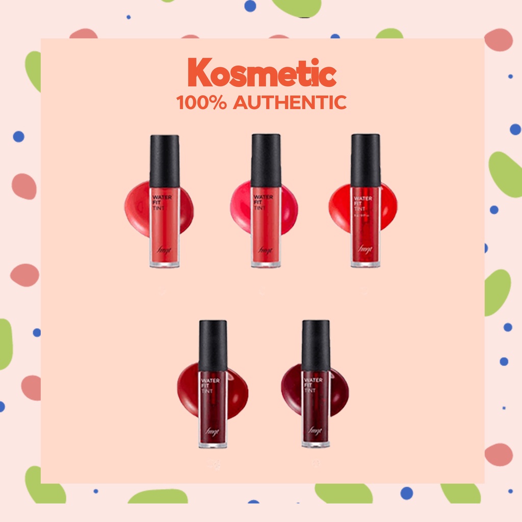 [THE FACE SHOP] Water Fit Lip Tint - / FGMT | Shopee Philippines