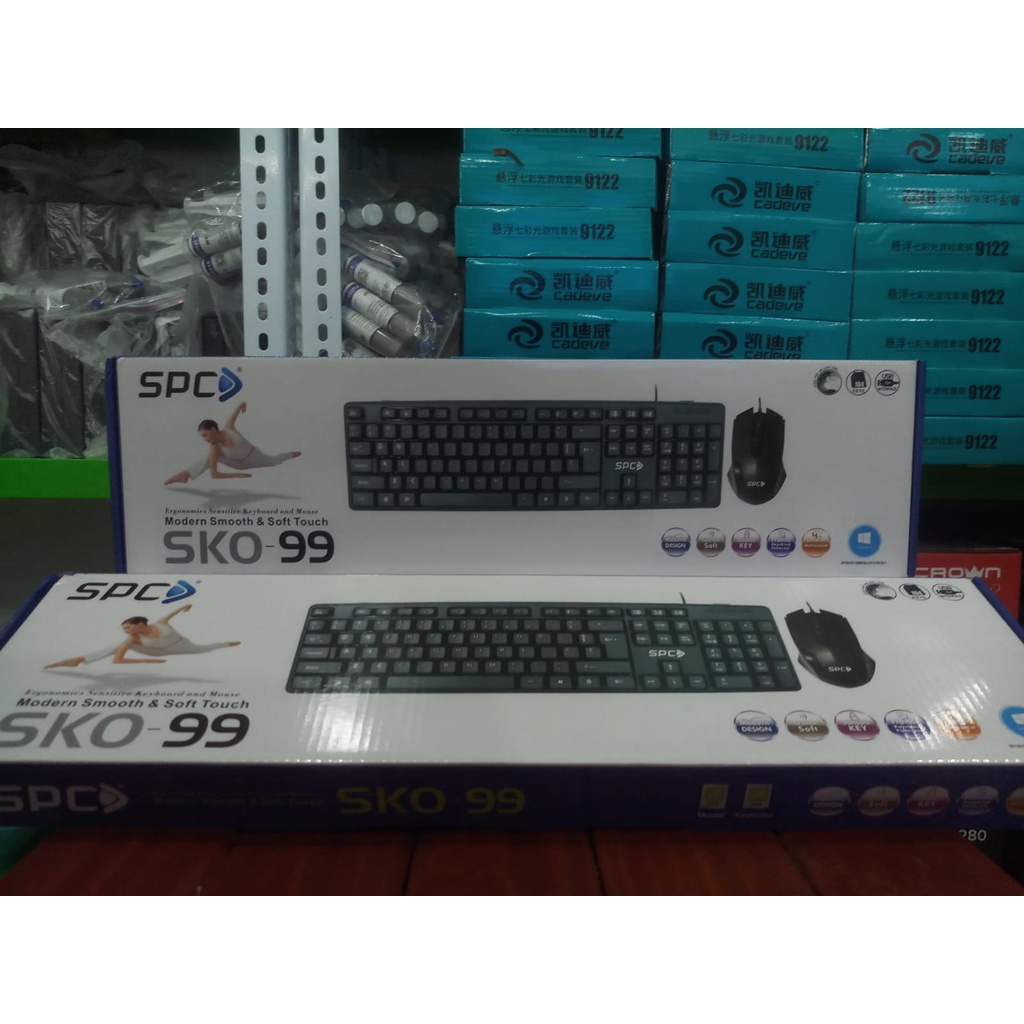 Spc SKO 99 Mouse Keyboard | Shopee Philippines