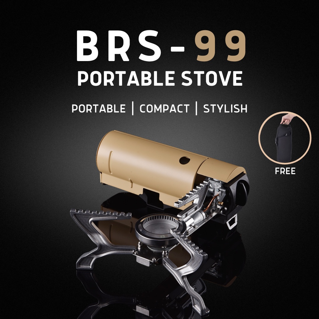 BROTHERS BRS-99 Portable Outdoor Stove | with Storage Bag | Folding ...