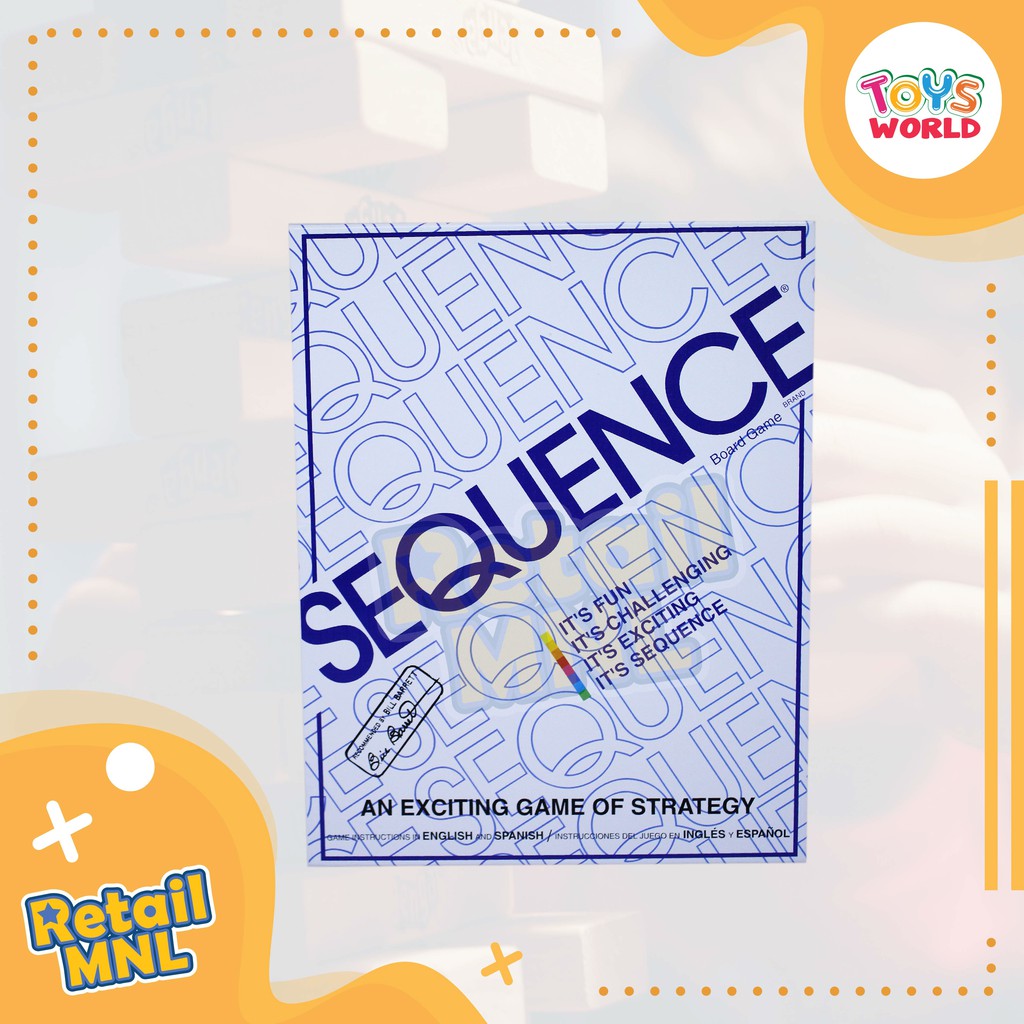 Retailmnl Sequence Board Game An Exciting Game of Strategy Card Game ...