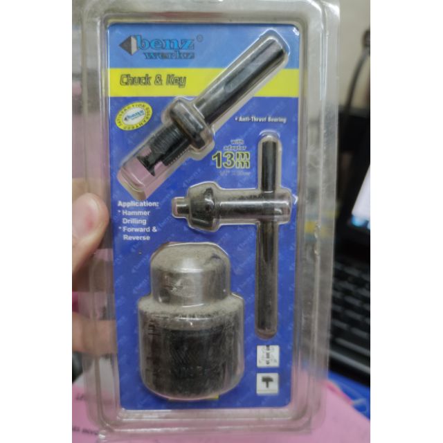 Benz Werkz Chuck & Key 13mm With SDS Adapter | Shopee Philippines