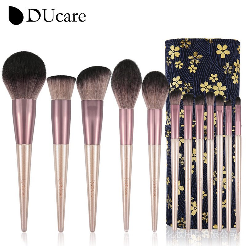 DUcare Professional Makeup Brush Set Blush Powder Liquid Cream Blending ... DUcare Professional Makeup Brush Set Blush Powder Liquid Cream Blending ...