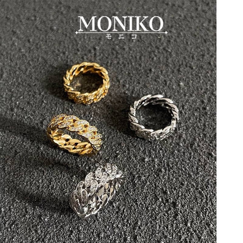 MONIKO Hiphop Street Fighter Full Diamonds Cuban Necklace For Man ...