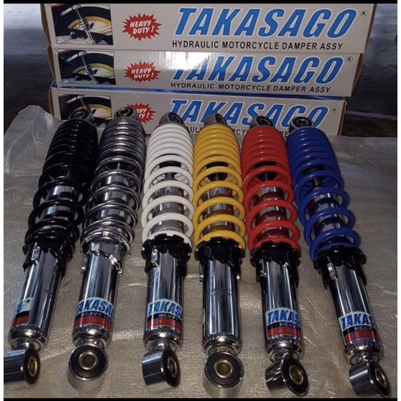 TAKASAGO REAR SHOCK SUSPENSION/ ABSORBER FOR XRM/ Wave/ Smash/ Crypton ...