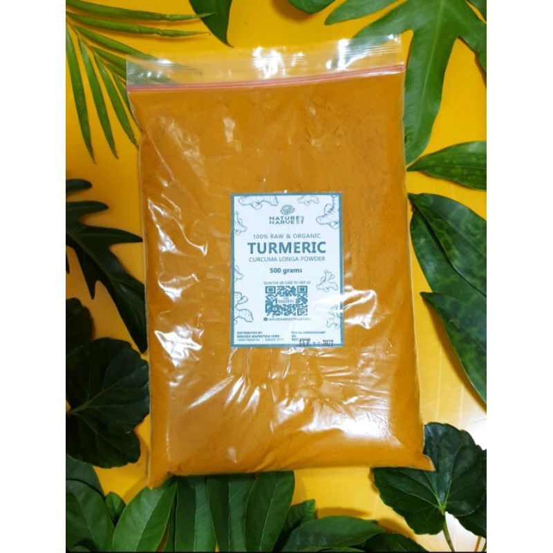 Turmeric Powder 100 and 500 grams ORGANIC | Shopee Philippines