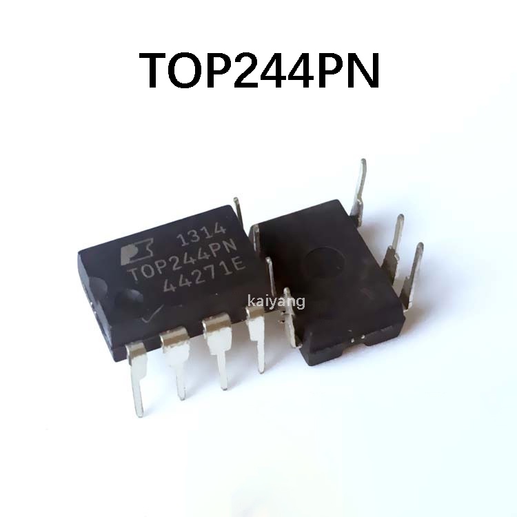 10PCS New TOP244PN TOP244P TOP244 DIP-7 Power Management Chip Switching ...