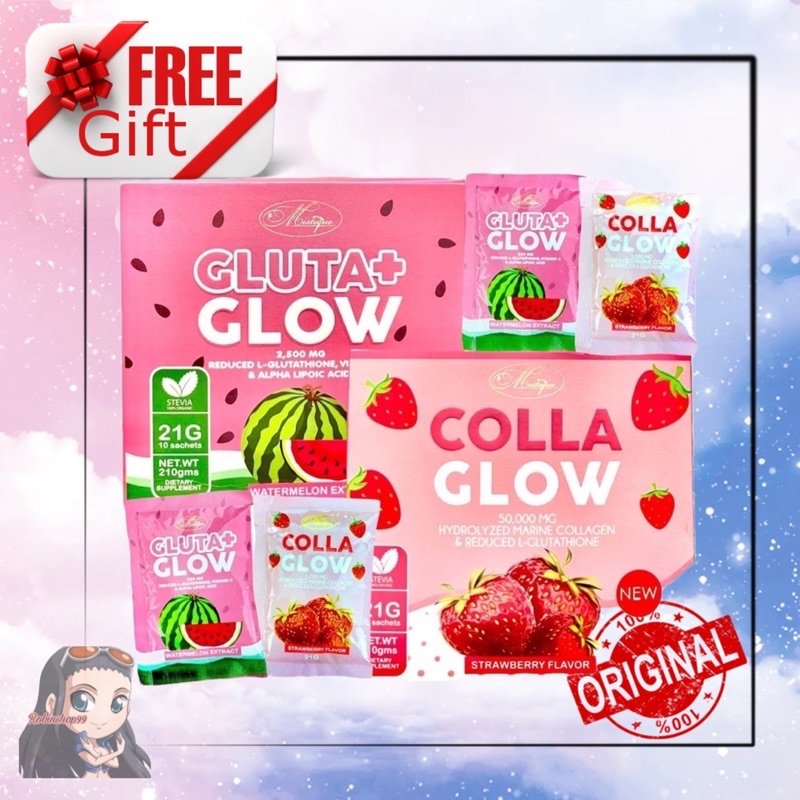 Colla Glow Collaglow Mystique Collagen Drink pure Beauty collagen Pbc ...