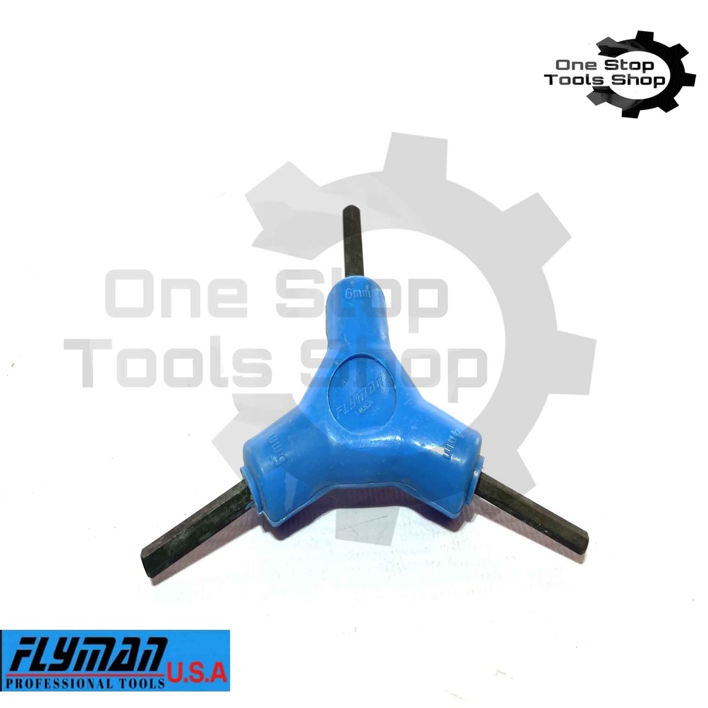 ONE STOP TOOLS SHOP ORIGINAL FLYMAN HEAVY DUTY Y Allen Wrench 4,5,6 ...