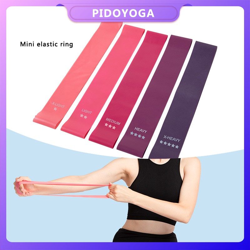 PIDO Yoga Elastic Ring Elastic Band Squat Men And Women Peach Hip ...