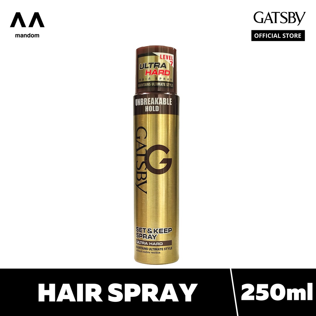 Gatsby Set And Keep Spray Ultra Hard 250Ml | Shopee Philippines