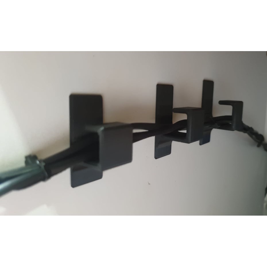 3D Printed Cable Management Cable Holder DIFFERENT SIZES (XS, XL ...