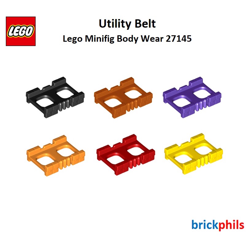 Lego Minifig Body Wear 27145 - Utility Belt | Shopee Philippines