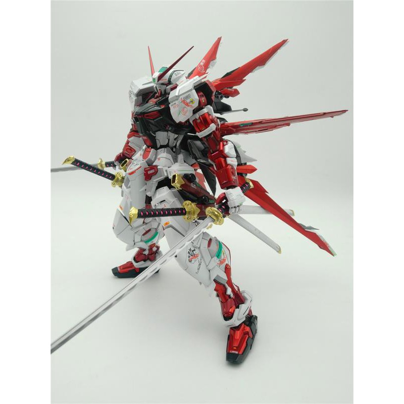 Nilson Works PG 1/60 Astray Red Frame with Flight Pack 4 Katana Version ...