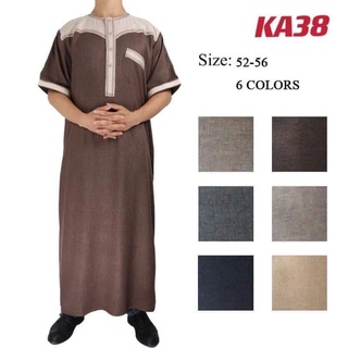 KIMON MUSLIM MEN THOBE SHORT SLEEVES | Shopee Philippines