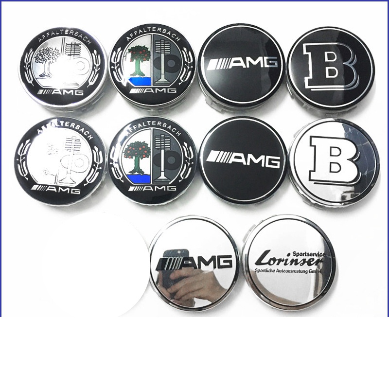 4pcs/set 75mm Wheel Hub center caps Hubcap logo Hub cover for Mercedes ...