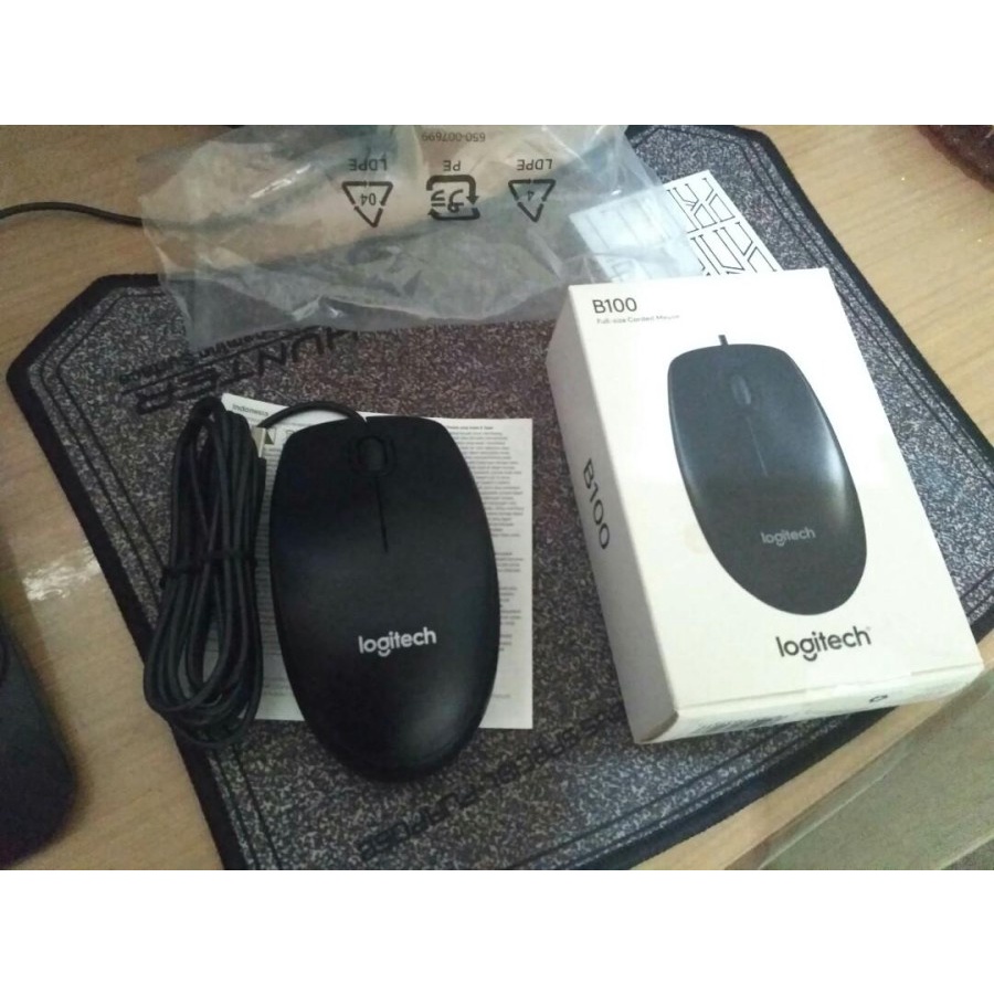 Original Logitech B100 USB Wired Mouse | Shopee Philippines