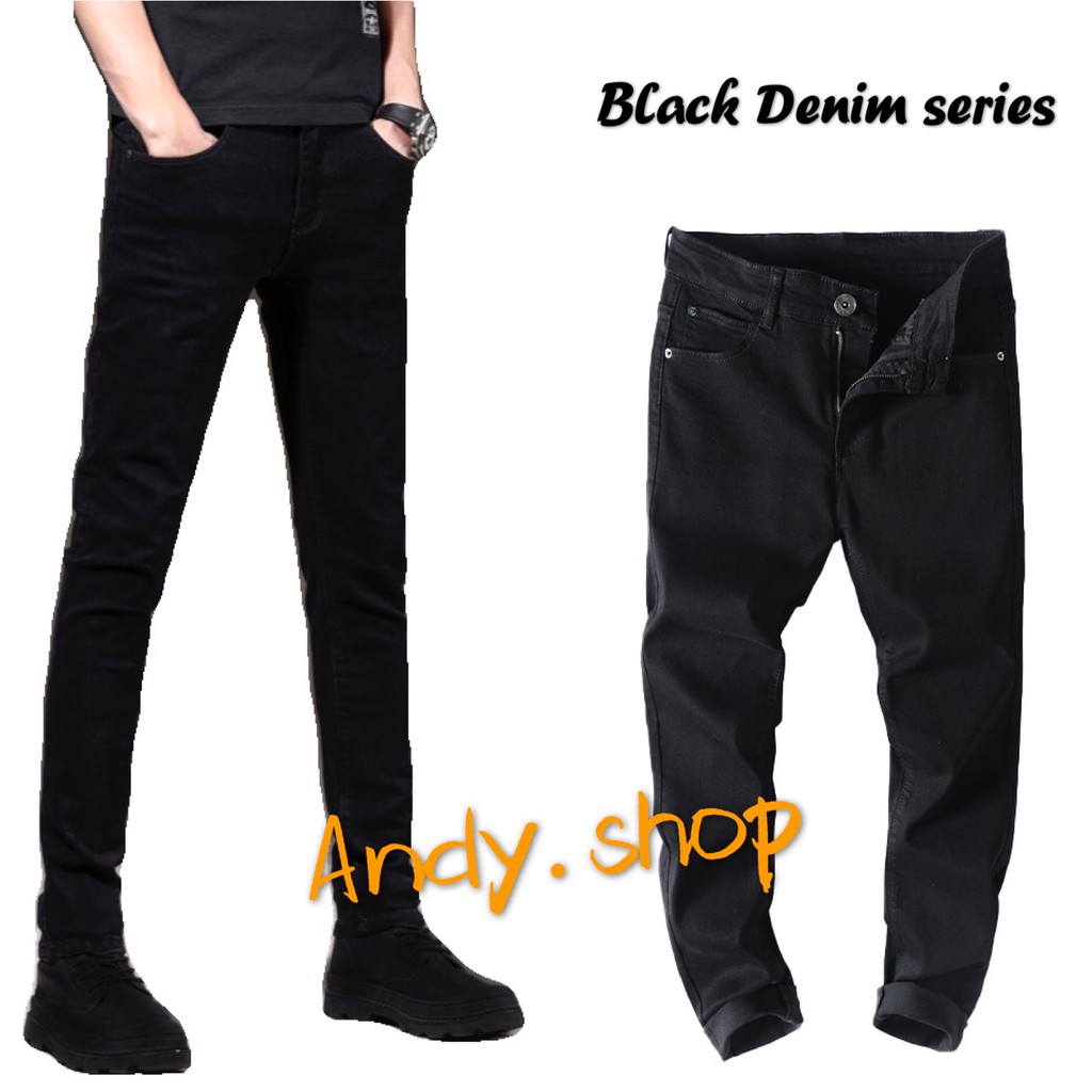 Maong For Mens Jeans Pants Black Cod Shopee Philippines