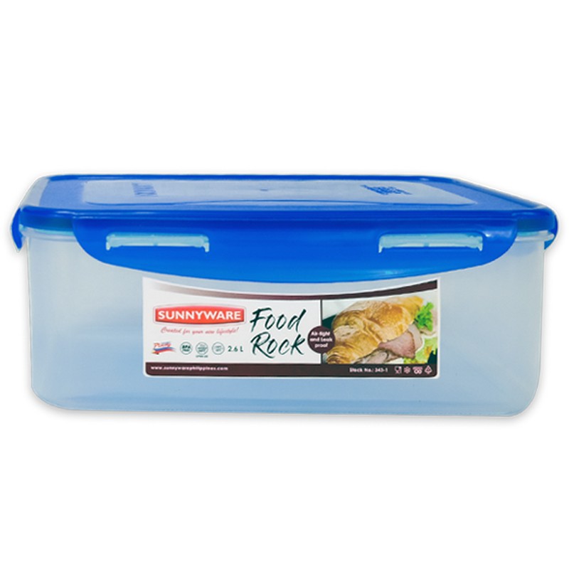 Sunnyware 343-1 2.6 L Food Rock Air Tight Food Keeper Container Leak ...