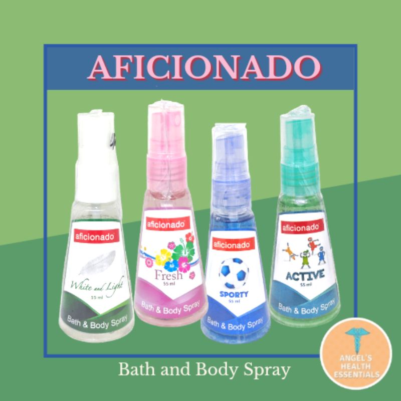 Aficionado Cologne Spray 55mL | Shopee Philippines