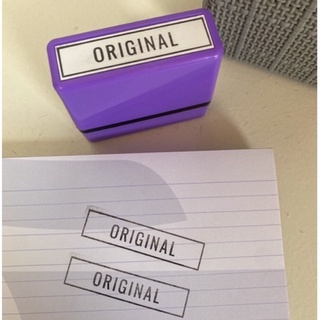 Office Stamp Rectangle (Annex, Exhibit, Certified True Copy) | Shopee ...