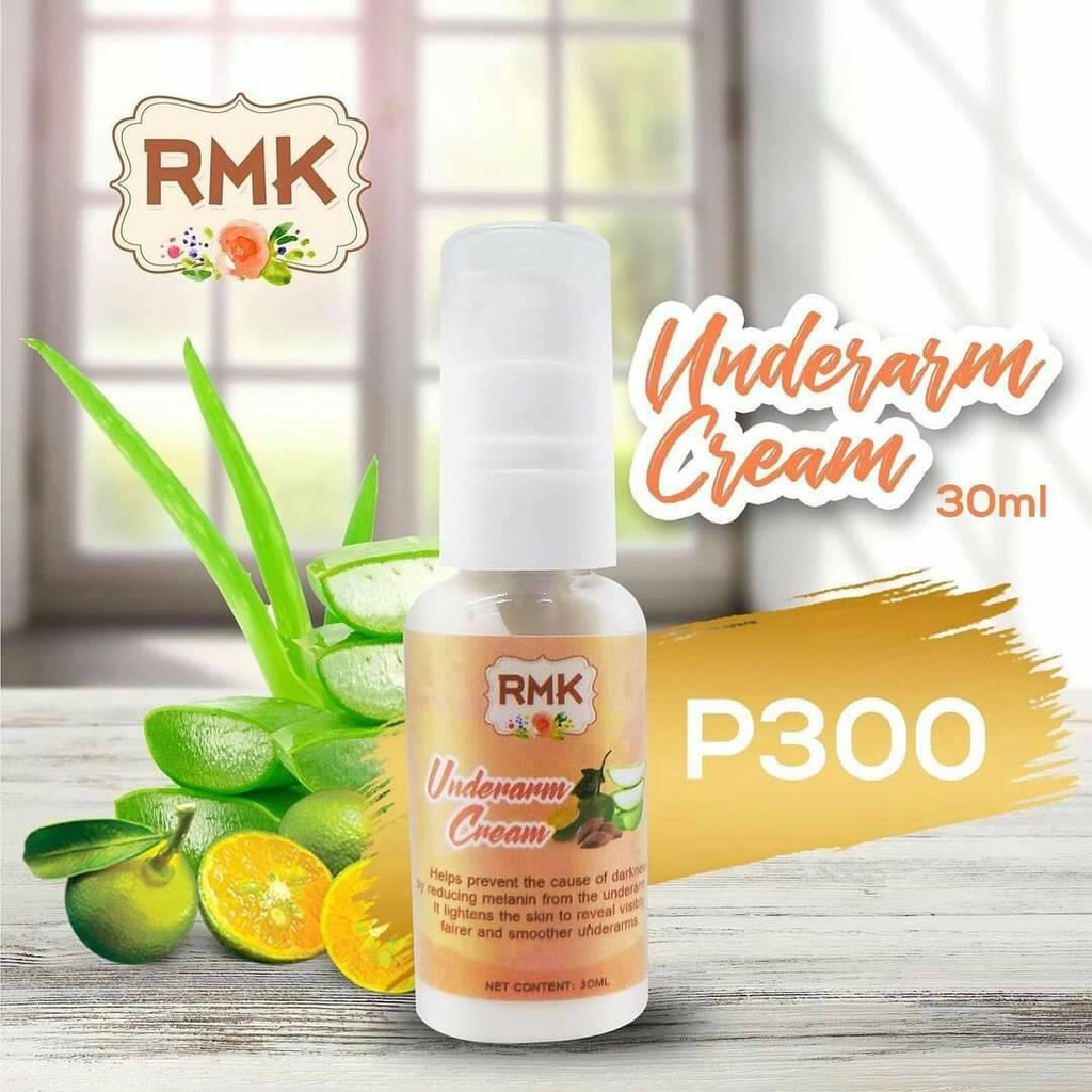 RMK UNDERARM CREAM (30ml.) For Whitening Your Underarm | Shopee Philippines