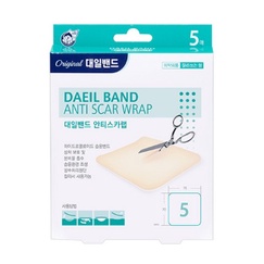 DAEIL BAND ANTI SCAR WRAP 5sheet Hydrocolloid Wound Popular in Korea ...