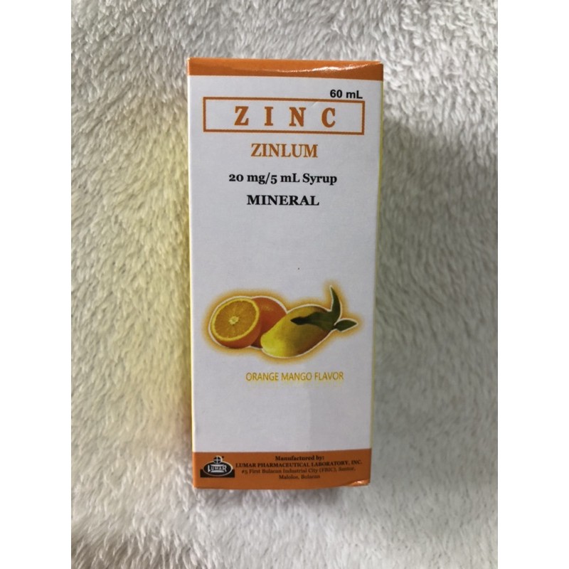 Zinc Sulfate (Zinlum) 20mg/5ml Syrup 60ml – Bambang, 45% OFF