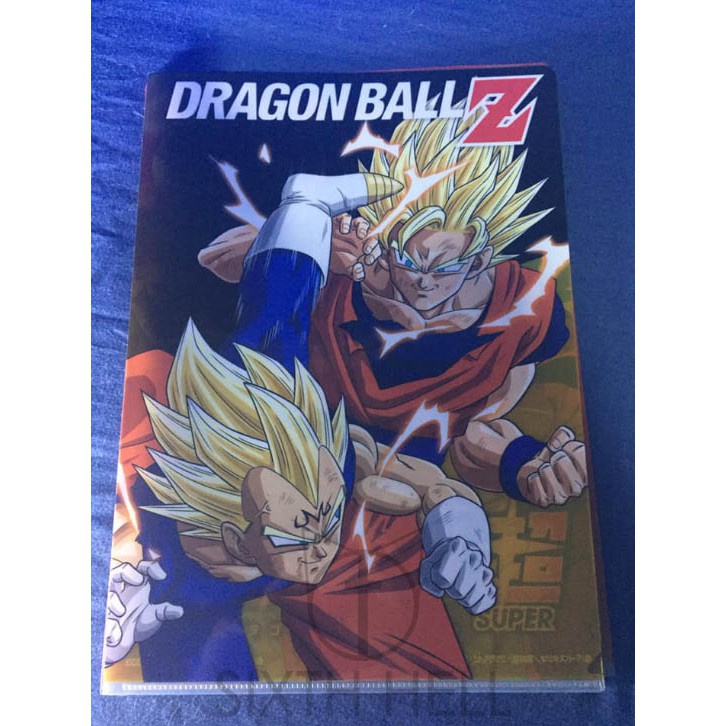 Dragon Ball Z GT Super - Son Goku, Vegeta (Authentic) Plastic Folder ...