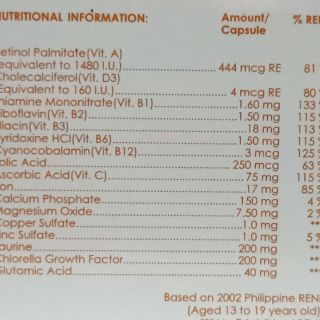 PRYCE TEENS Food Supplement Multivitamins with Minerals plus CGF 50 ...