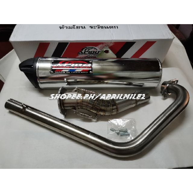 Apido Pipe V3 for Raider 150 (chrome) | Shopee Philippines