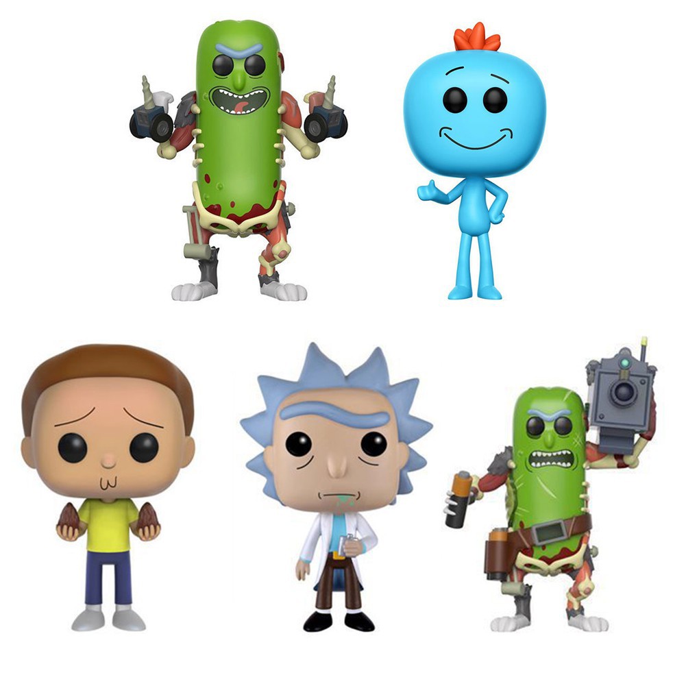 Funko Pop Rick and Morty Mr.Meeseeks PVC Action Figure Collectible Toy ...