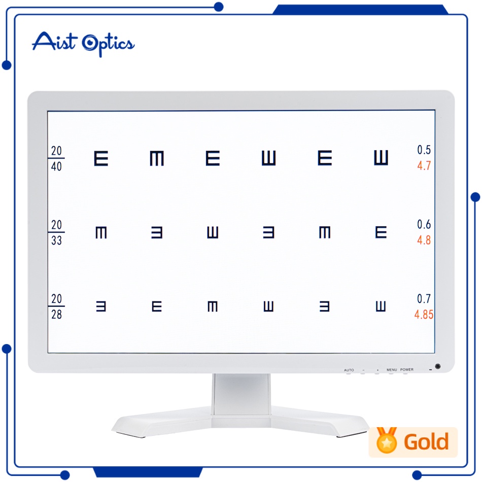 VC-3 Screen Vision Chart Panel Led Visual Acuity Testing Chart 19 Inch ...