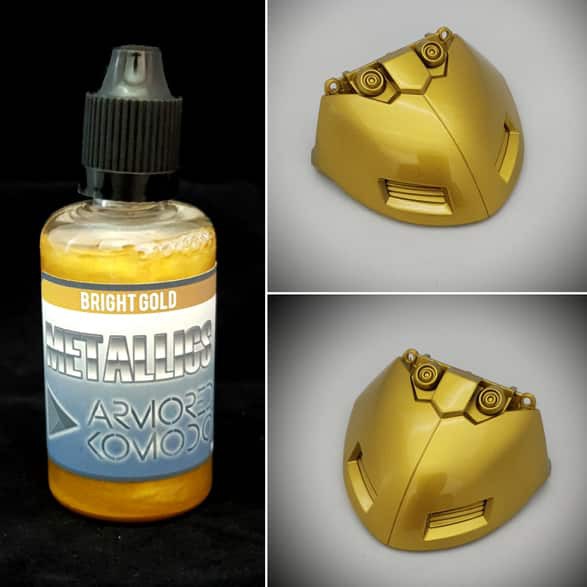 ArKom: PH218 Bright Gold Metallic Pearl Airbrush Paint (Armored Komodo ...