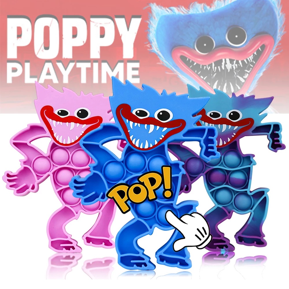 Huggy Wuggy Push Toy Poppy Playtime Game Character Slime Hot Horror Toy ...