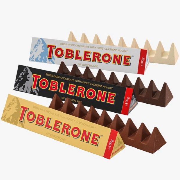 TOBLERONE SWISS CHOCOLATES 100g (ORIGINAL, WHITE and DARK) | Shopee ...