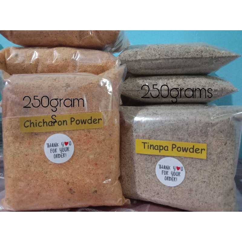Chicharon 250grams & Tinapa Powder 250grams (Pang Palabok) | Shopee ...
