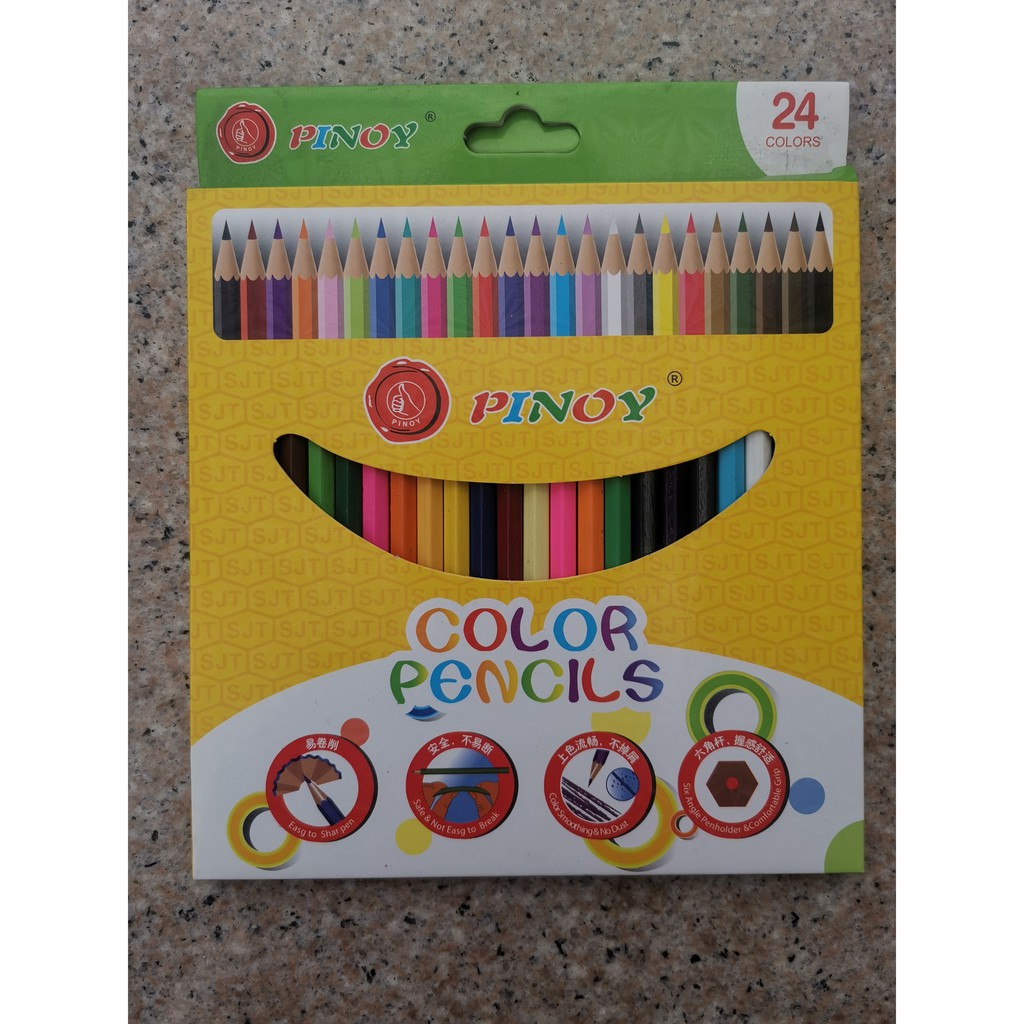 [PINOY] Color pencils [24 colors] | Shopee Philippines