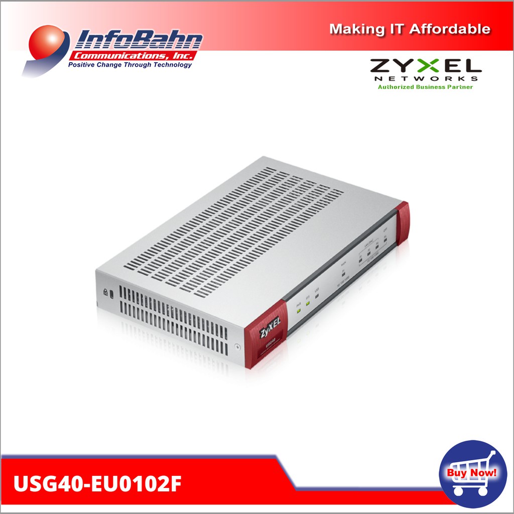 Zyxel Usg40 Firewall Appliance Usg40-Eu0102f | Shopee Philippines