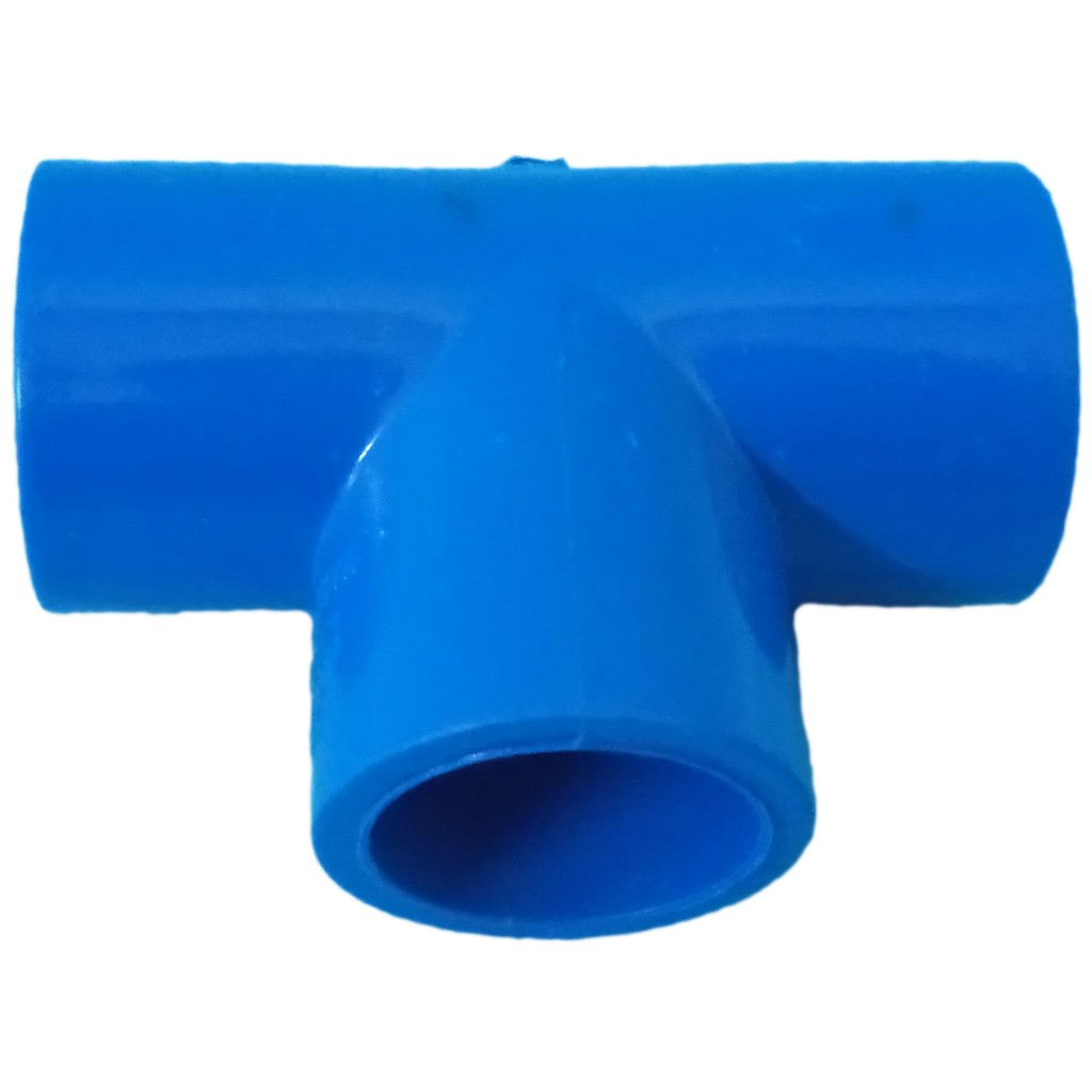 PVC TEE 1/2" blue for water xde | Shopee Philippines