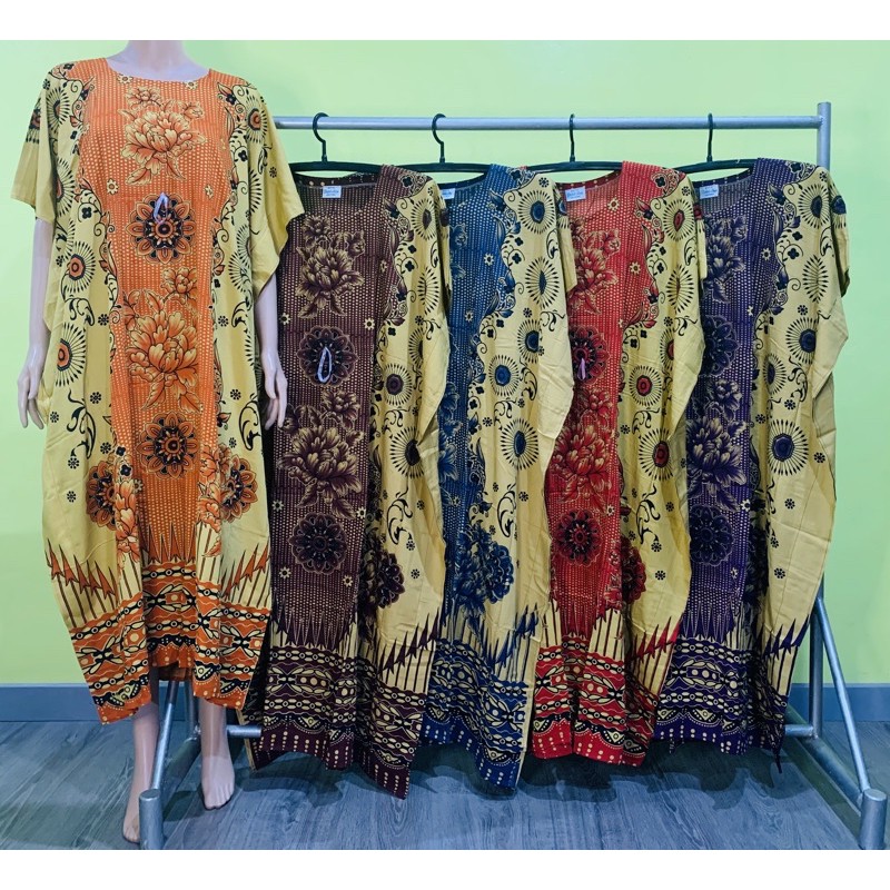 Batik Long Kaftan Dress/ PLUS SIZE BATIK DUSTER | Shopee Philippines