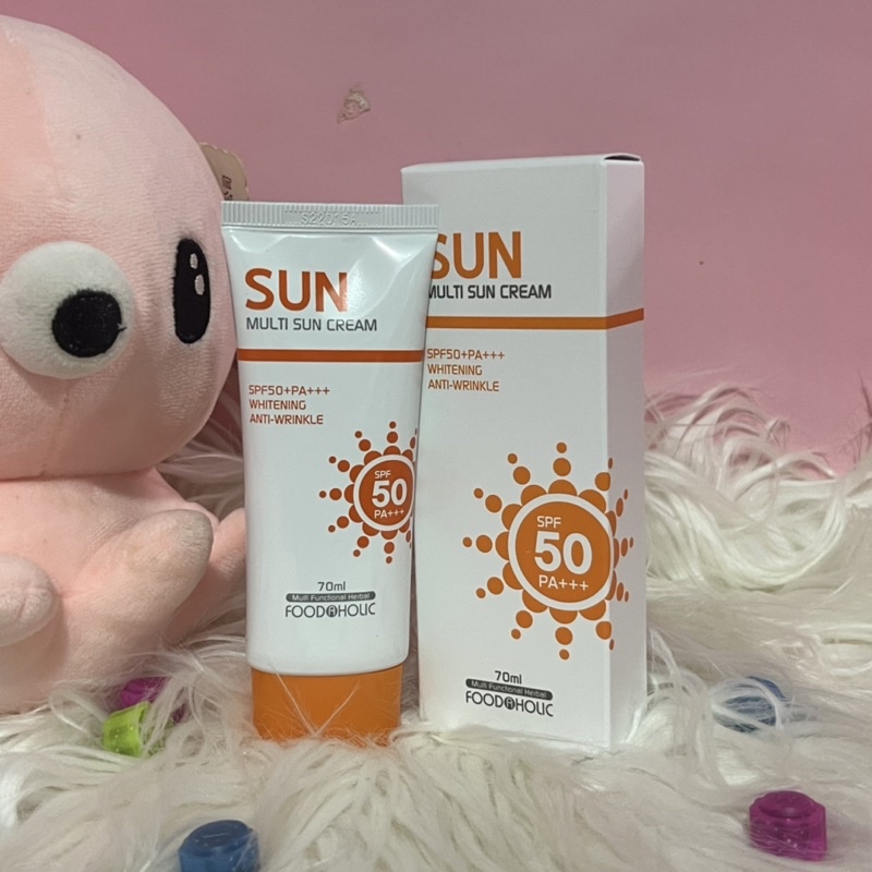 FOODAHOLIC Sun Multi Sun Cream SPF50+PA+++ 70ml | Shopee Philippines