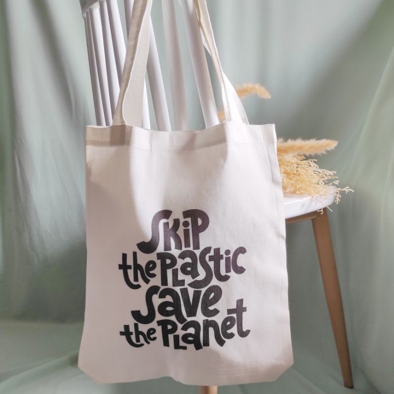 Eco Friendly Canvas Tote Bag Eco Canvas Tote Bag Shopee Philippines