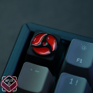 Naruto Sharingan Itachi Mangekyo Keycap Mechanical Keyboard | Shopee ...