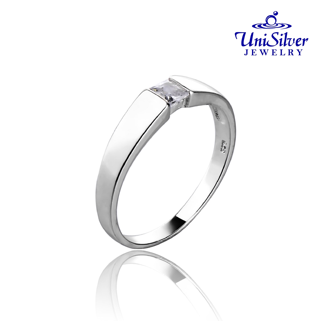 Unisilver Couple Rings Infinity